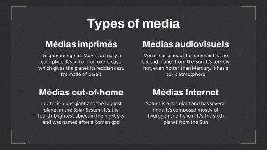 Media Literacy and Critical Thinking - French - 9th Grade
