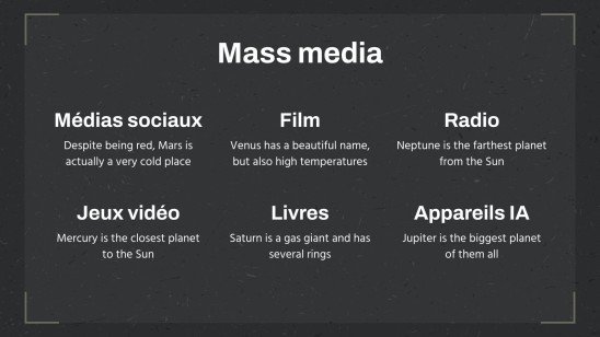 Media Literacy and Critical Thinking - French - 9th Grade