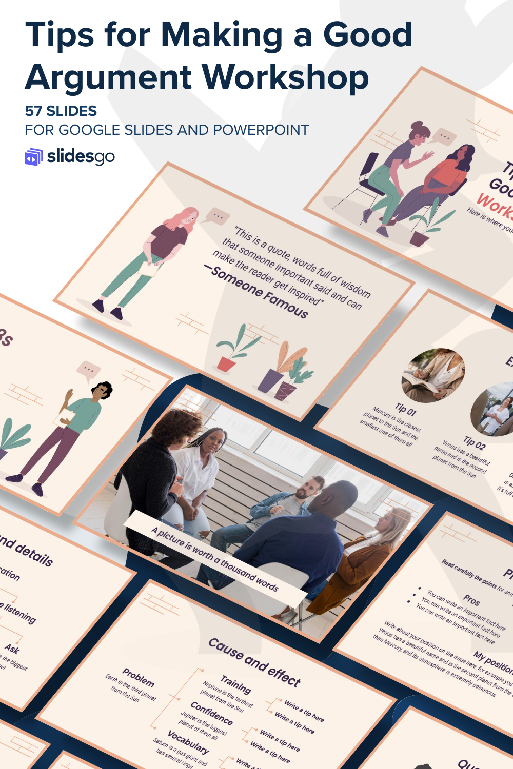 Tips for Making a Good Argument Workshop - Presentation