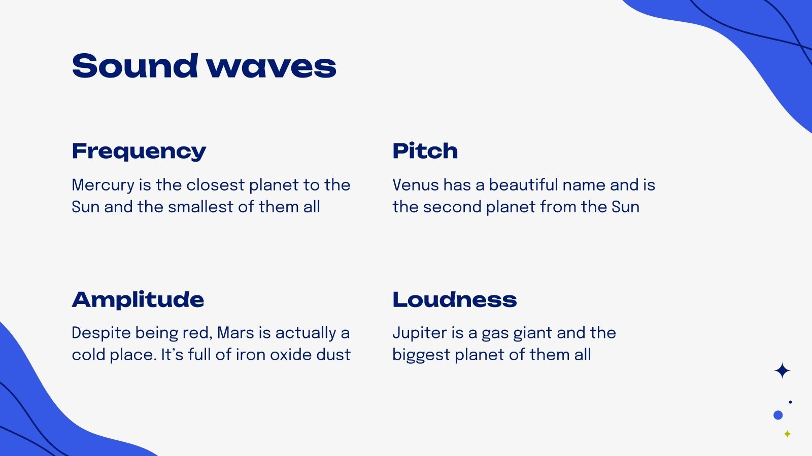 Energy and Waves - Physics - 11th Grade Presentation