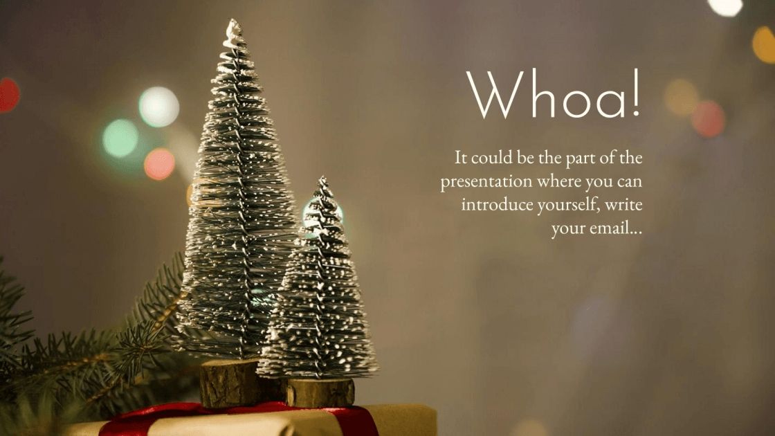 Christmas Celebration Google Slides Theme and PowerPoint Template