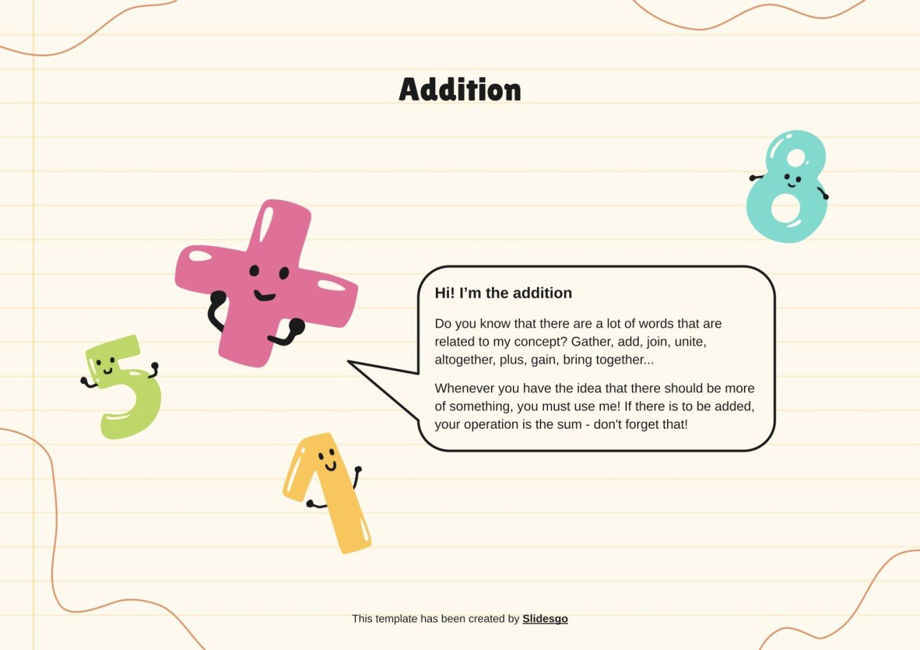 Addition and Subtraction Presentation