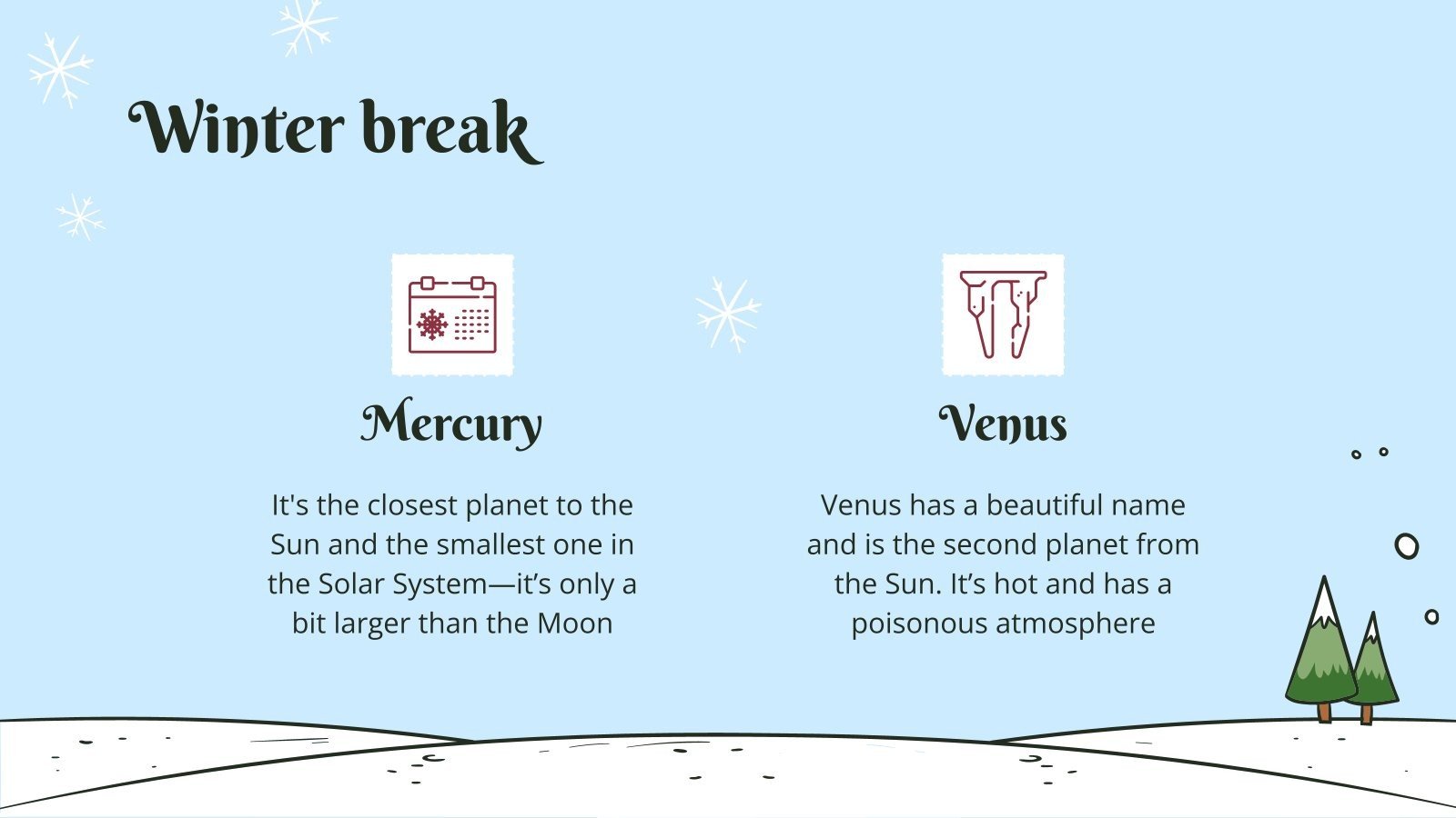 Winter Break Recap Presentation