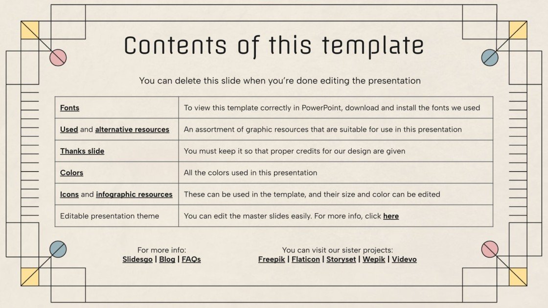 Art Deco Style Theme Presentation