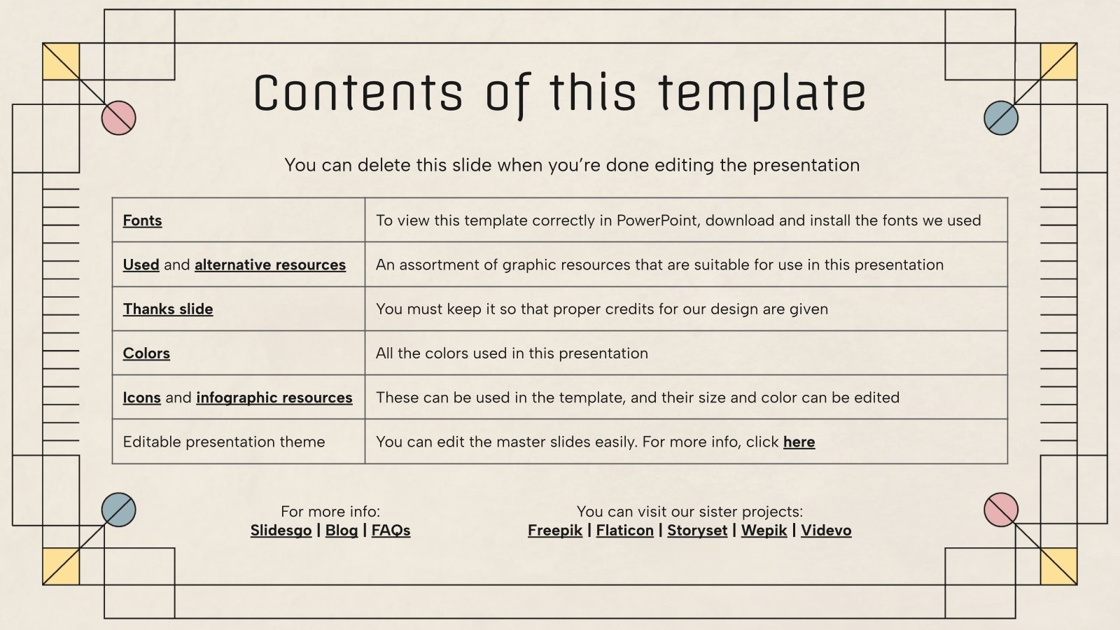 Art Deco Style Theme Presentation