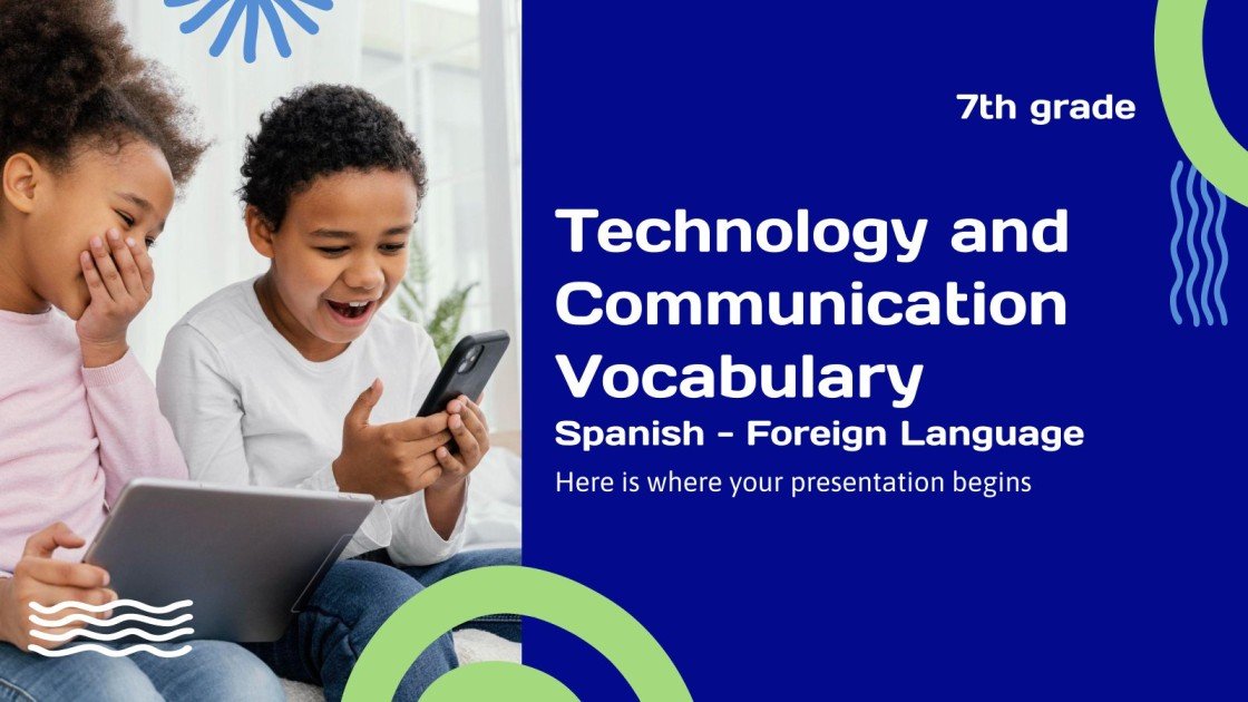 Technology and Communication Vocabulary - Spanish
