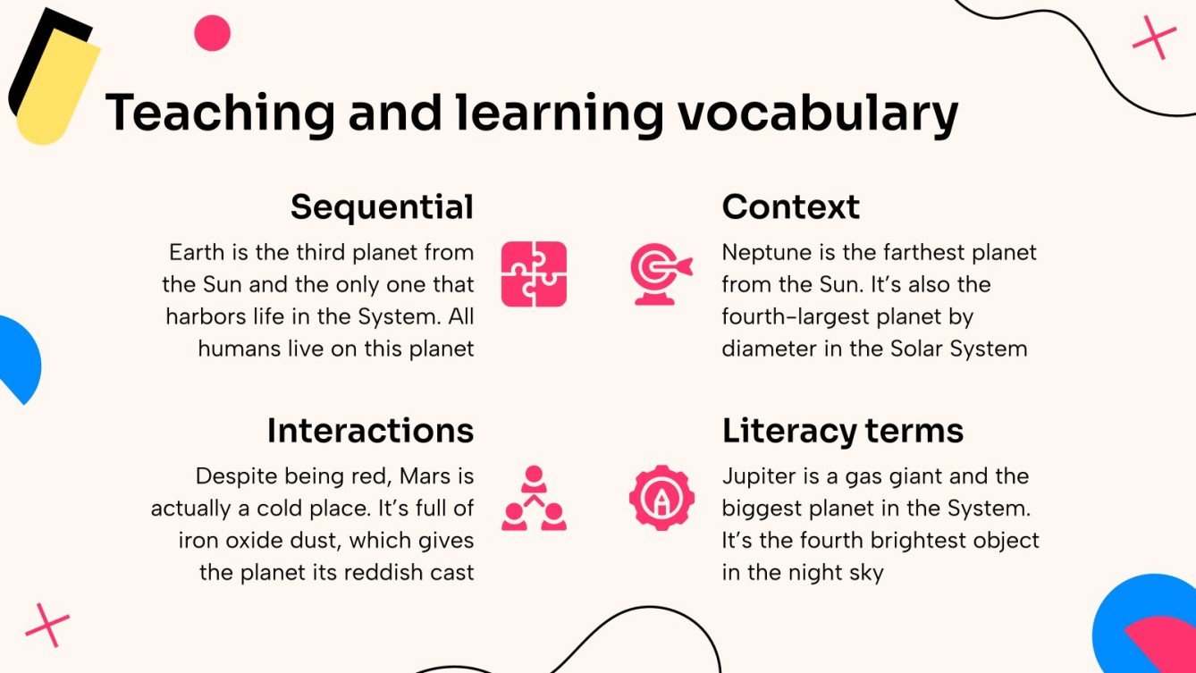 Vocabulary Acquisition Process - Language Arts - 6th Grade