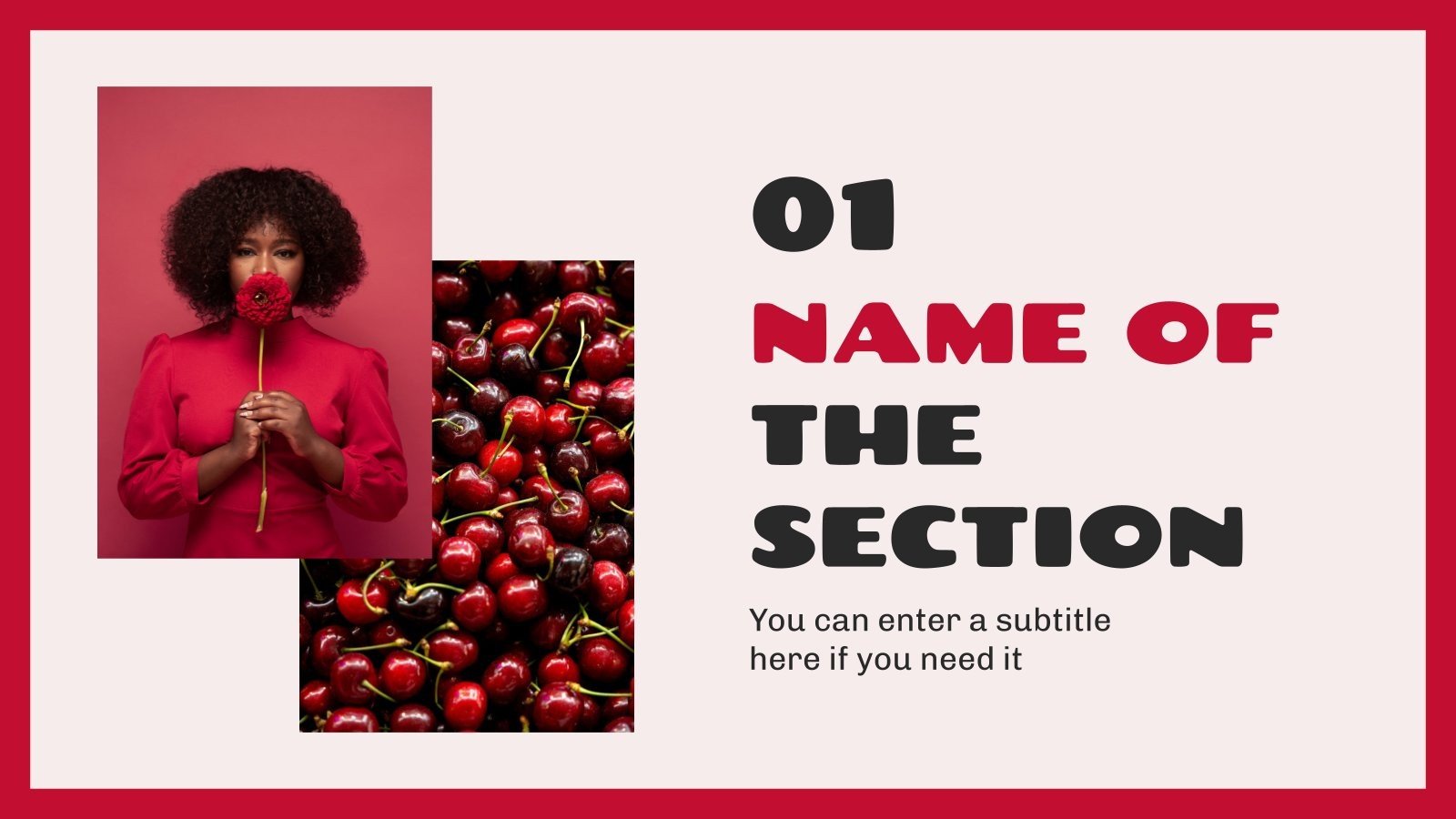 Crimson Cherry Business Basic Template