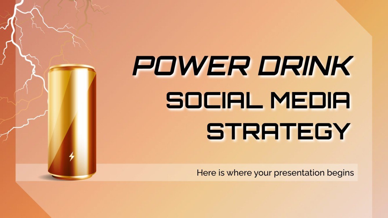 Free templates for Google Slides and PPT about drinks