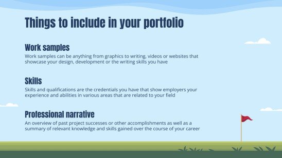 Golf Player Portfolio Presentation