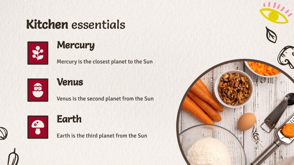 Food and Restaurant Vocabulary Presentation