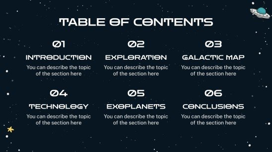 Sci-Fi Galaxy Theme Presentation
