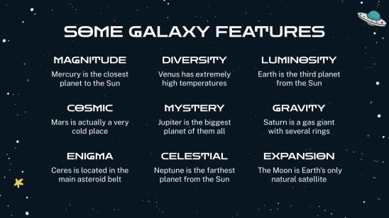 Sci-Fi Galaxy Theme Presentation