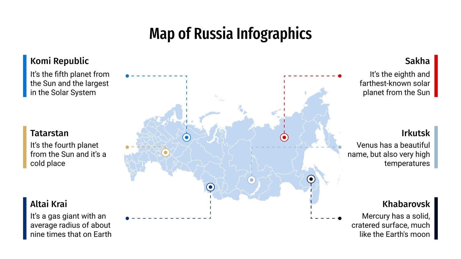 Map of Russia Infographics | Theme for Google Slides & PowerPoint
