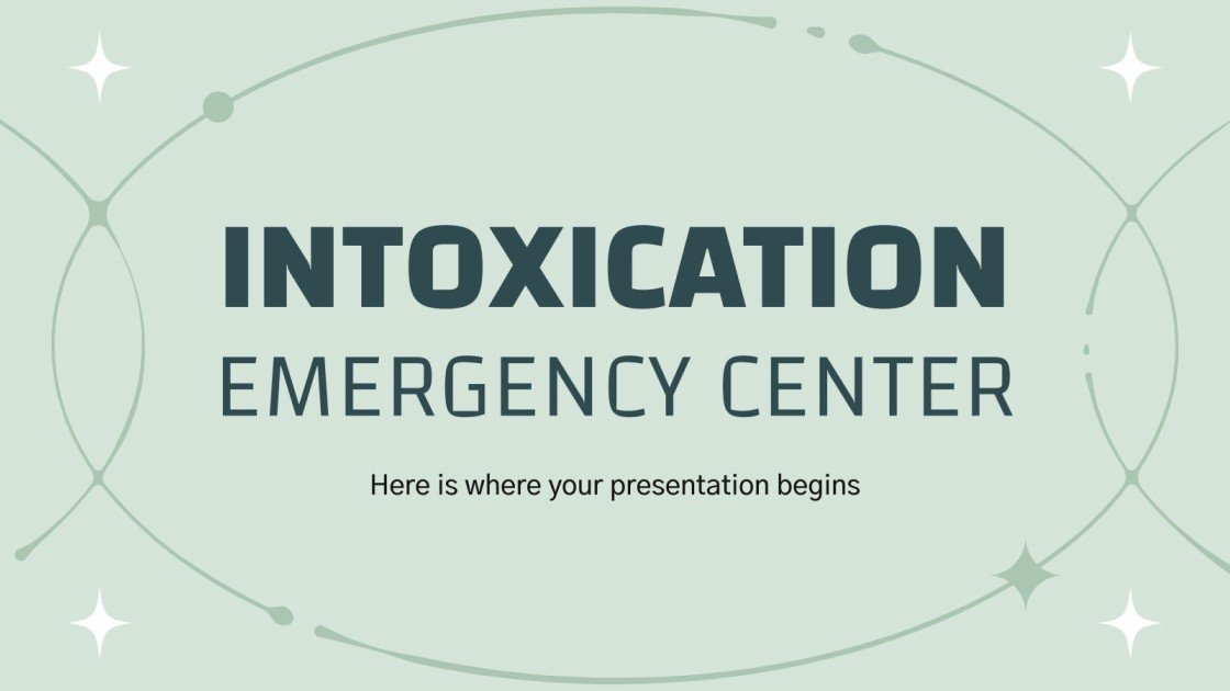 Intoxication Emergency Center Presentation