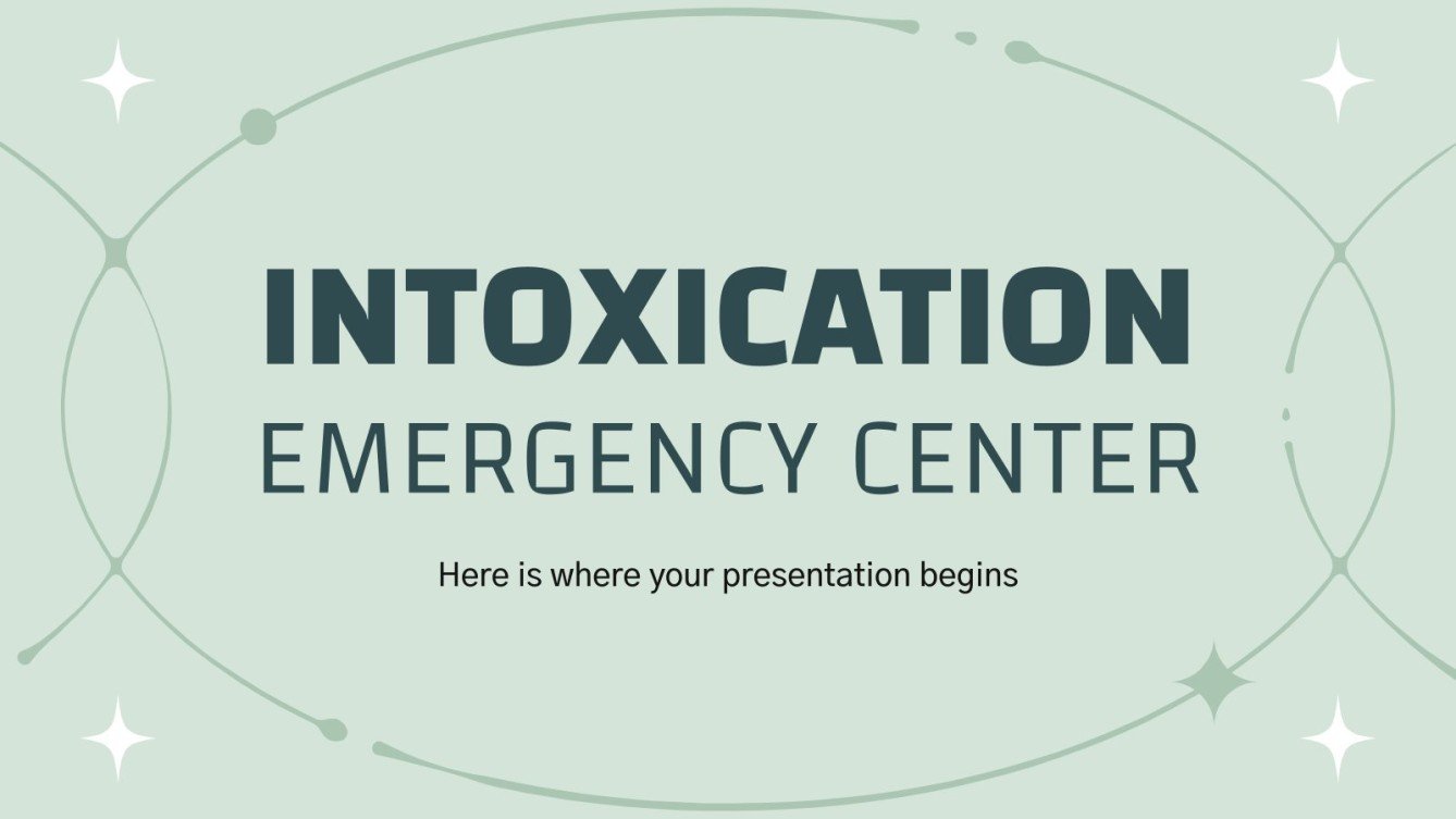 Intoxication Emergency Center Presentation