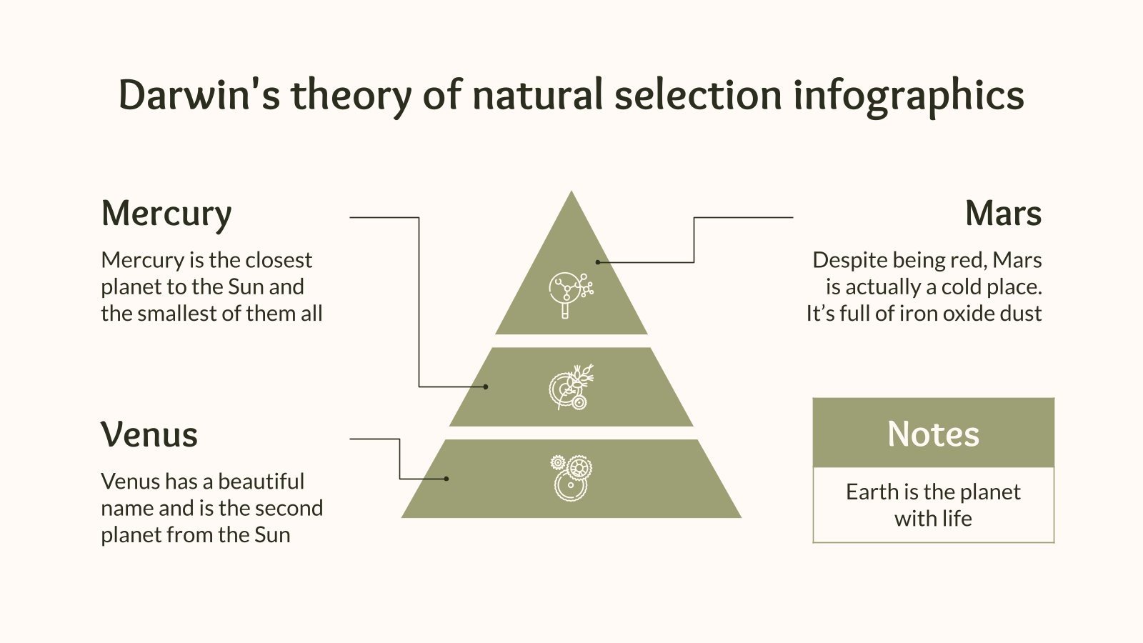 Biology: Darwin's Theory of Natural Selection Infographics
