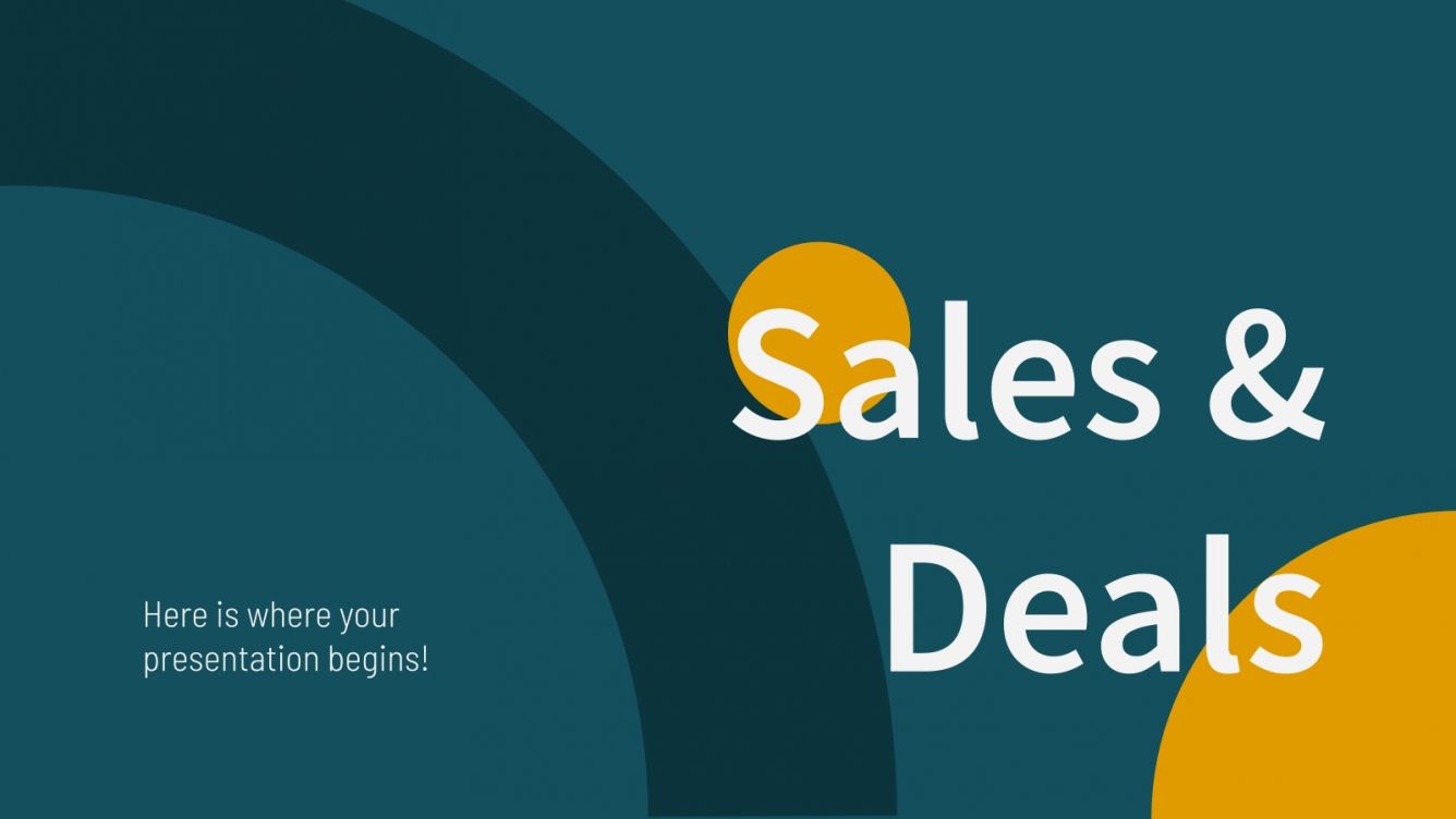 Sales & Deals Google Slides Theme and PowerPoint Template
