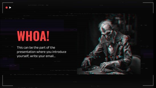 Horror Movie Theme Presentation