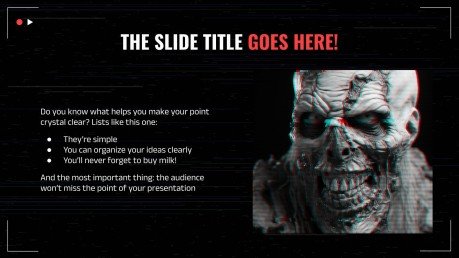 Horror Movie Theme Presentation