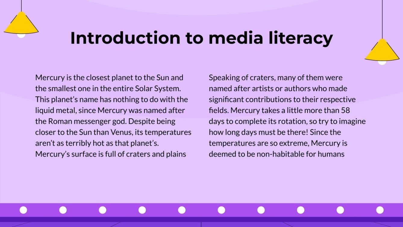 Media Literacy and Critical Analysis - Language Arts