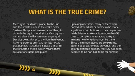 True Crime Documentary Theme Presentation