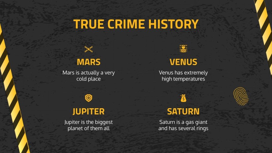 True Crime Documentary Theme Presentation