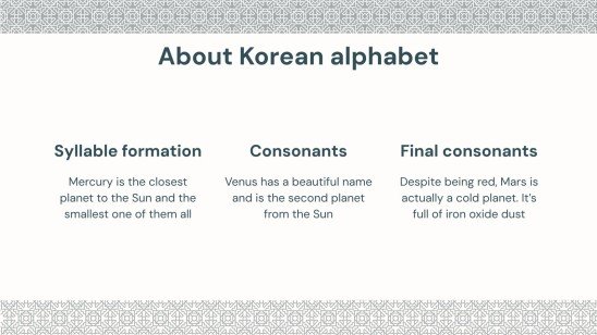 Korean Phonetics and Pronunciation Presentation