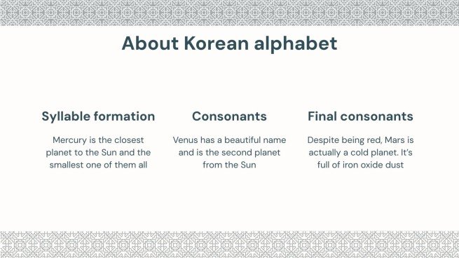 Korean Phonetics and Pronunciation Presentation
