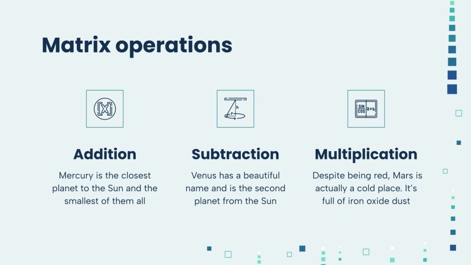 Algebraic Structures: Matrices and Vectors - 11th Grade