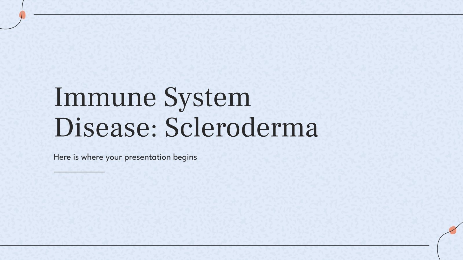 Immune System Disease: Scleroderma Presentation
