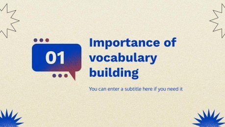 Vocabulary Building - Language Arts - 7th Grade Presentation