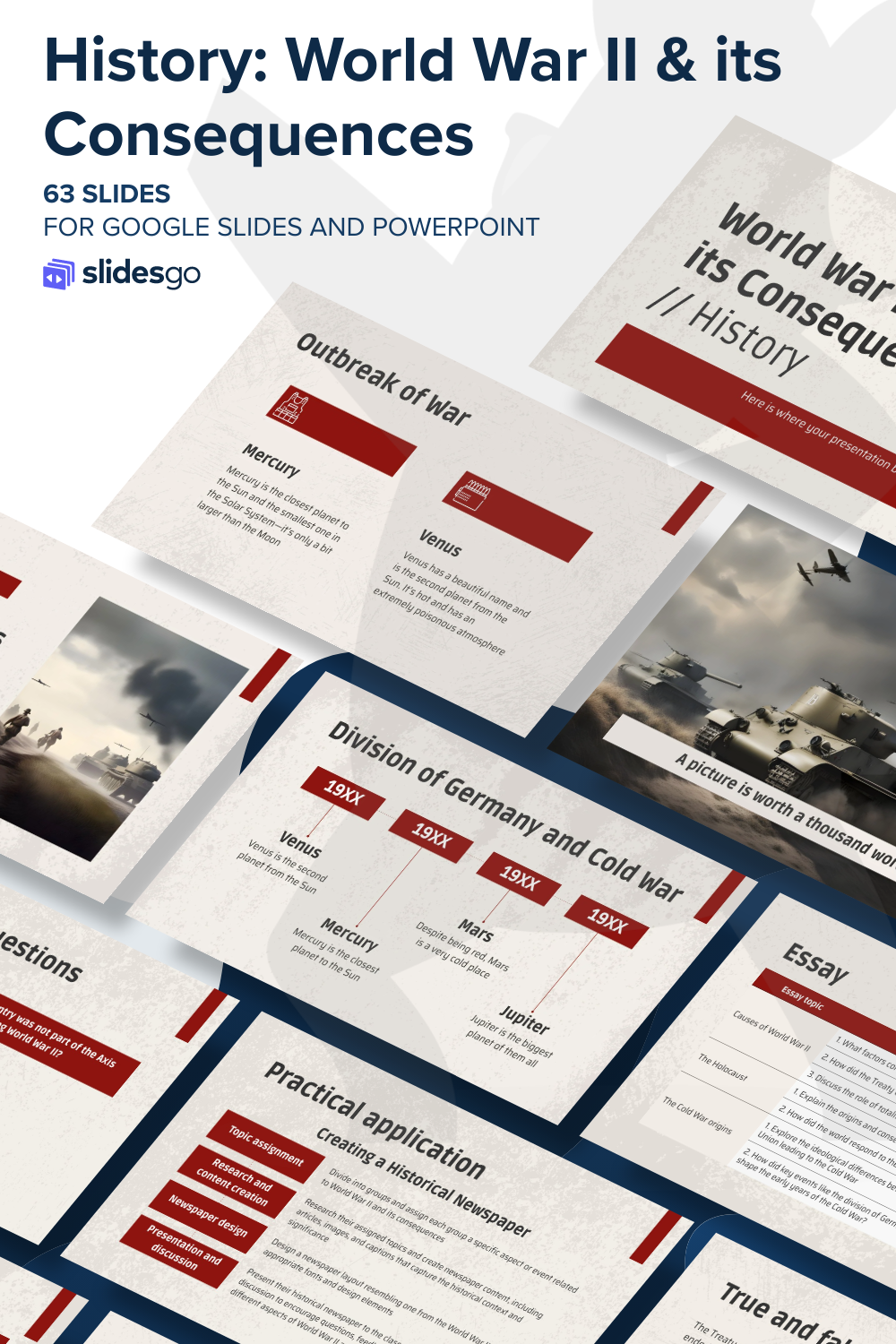 World War II and its Consequences - History - 11th Grade