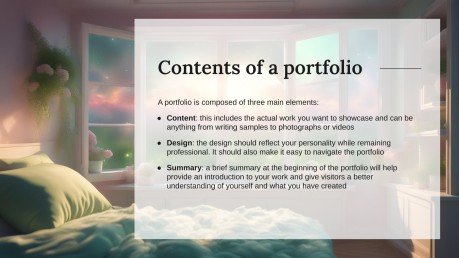 Aesthetic Dreamcore Portfolio Presentation
