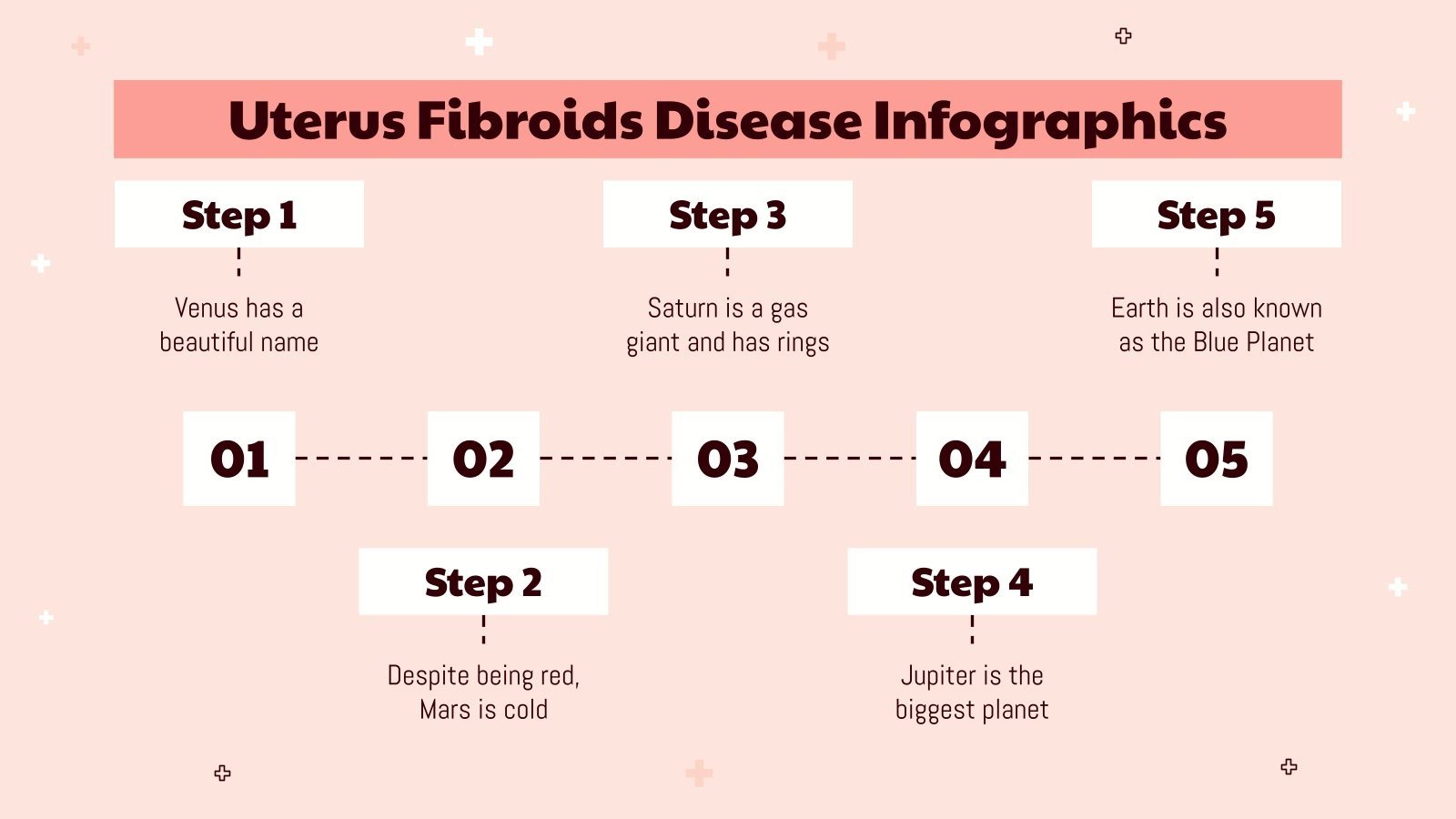 Uterus Fibroids Disease Infographics Template