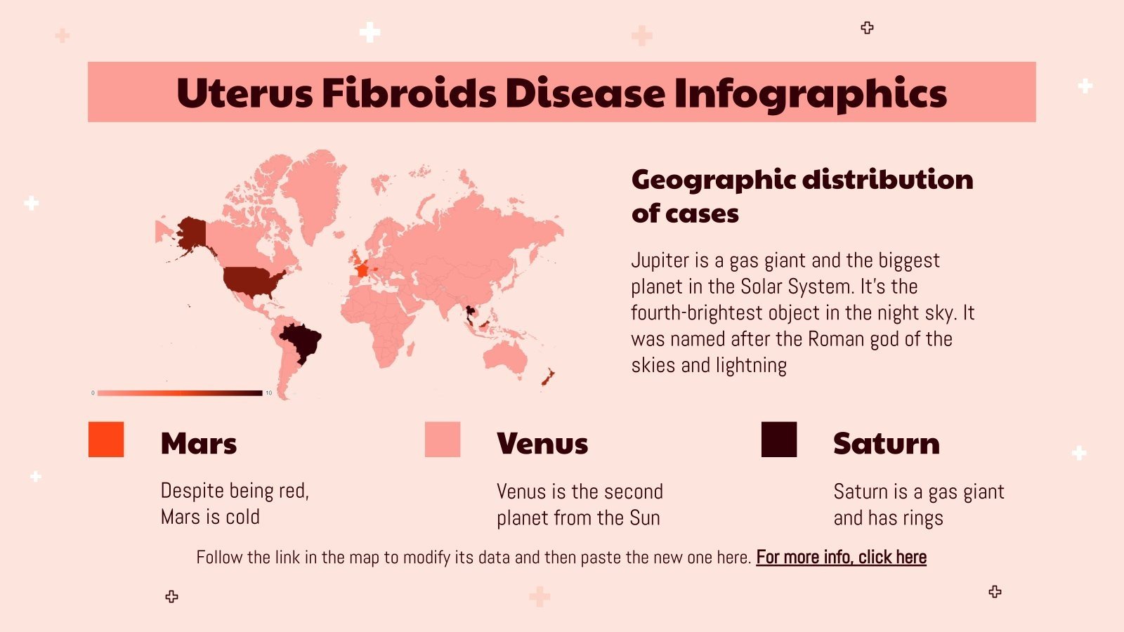 Uterus Fibroids Disease Infographics Template
