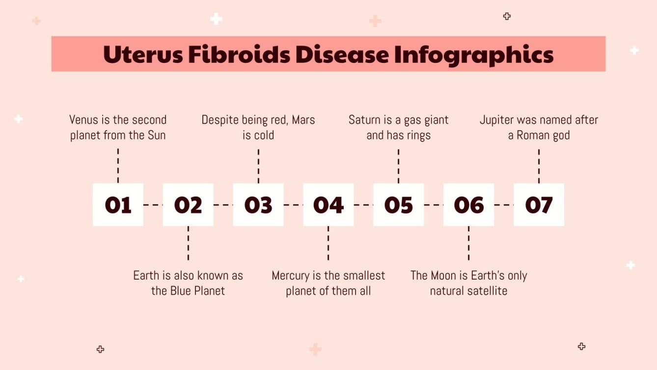 Uterus Fibroids Disease Infographics Template