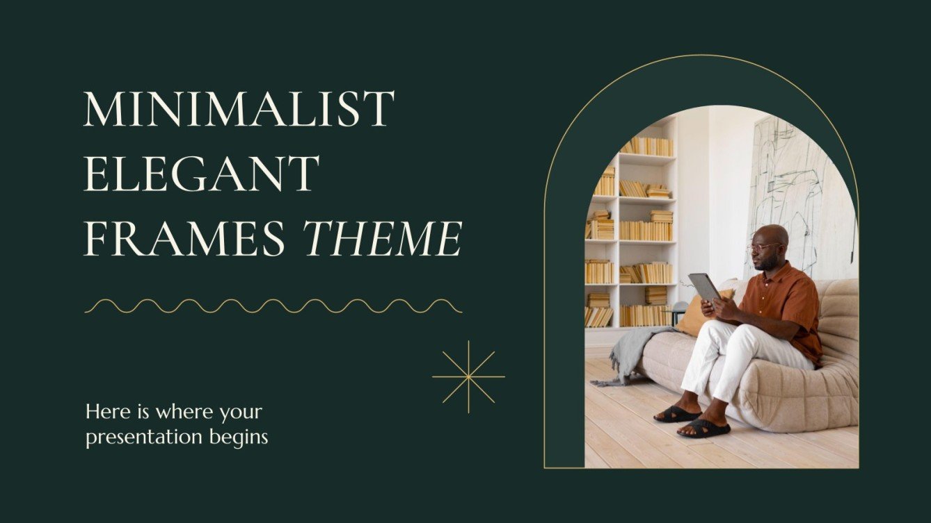 Minimalist Elegant Frames Theme Presentation