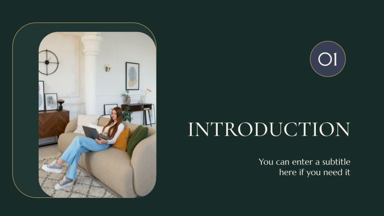 Minimalist Elegant Frames Theme Presentation