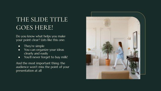 Minimalist Elegant Frames Theme Presentation