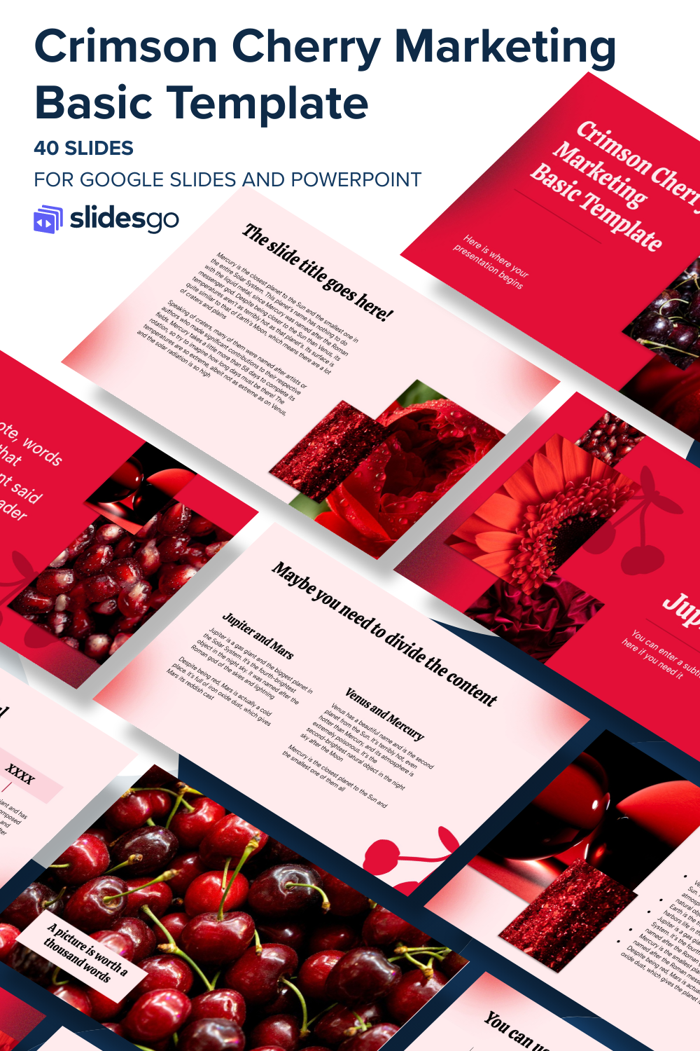 Crimson Cherry Marketing Basic Template