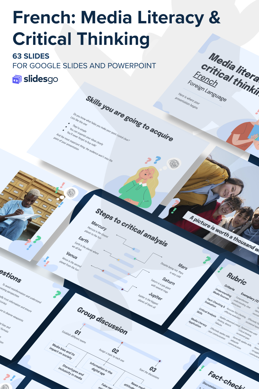 Media Literacy and Critical Thinking - French - 12th Grade