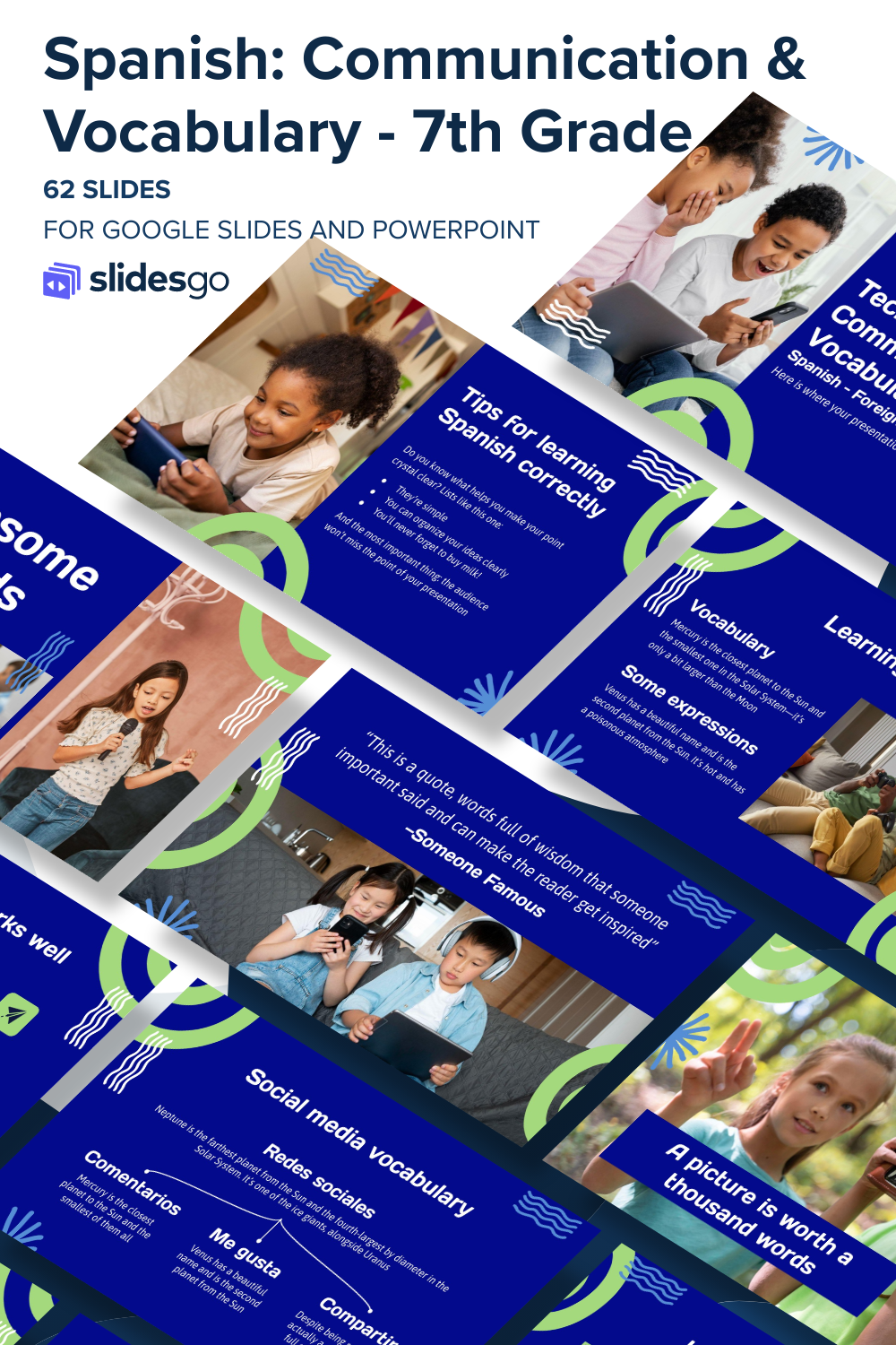 Technology and Communication Vocabulary - Spanish