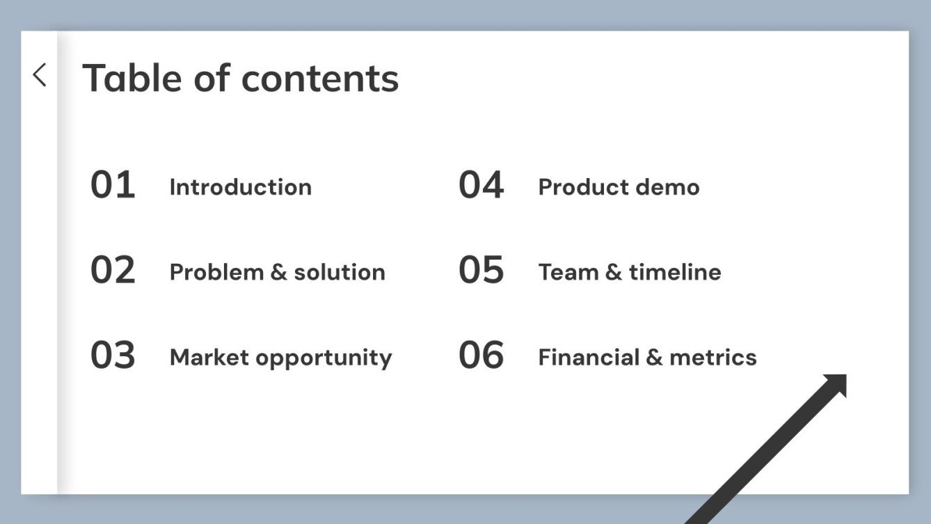 Consumer Trend Analysis Software Pitch Deck