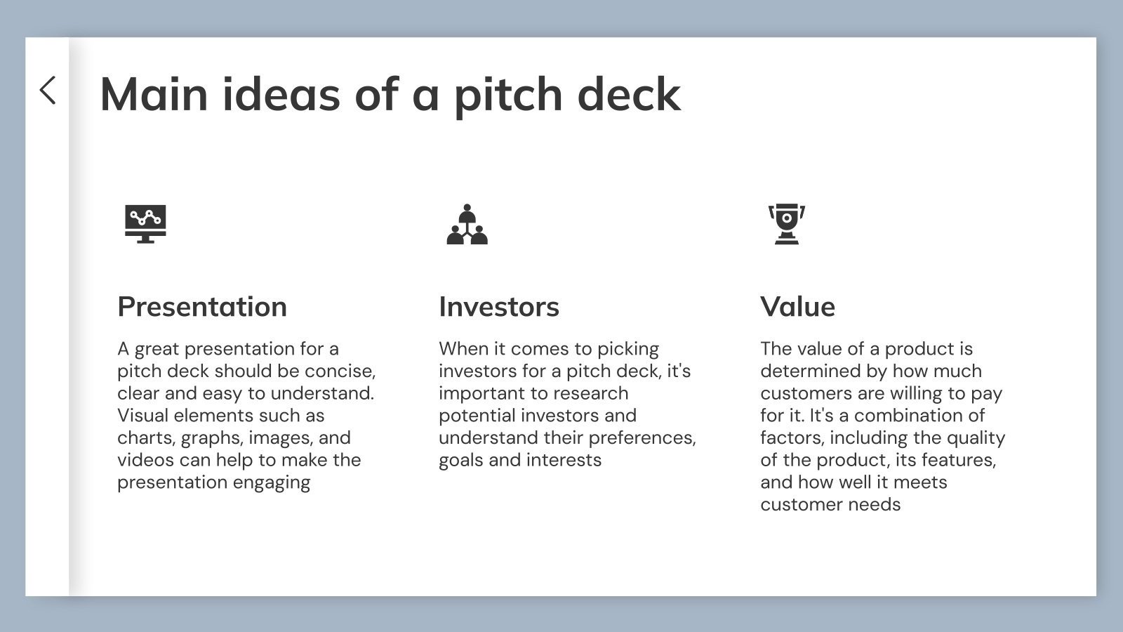 Consumer Trend Analysis Software Pitch Deck