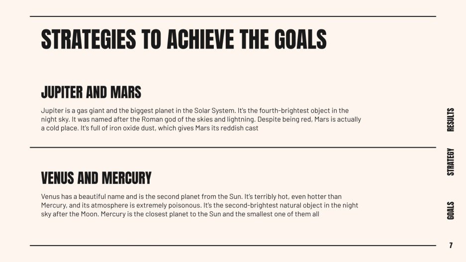 Simple Orange Interface - Marketing Basic Template