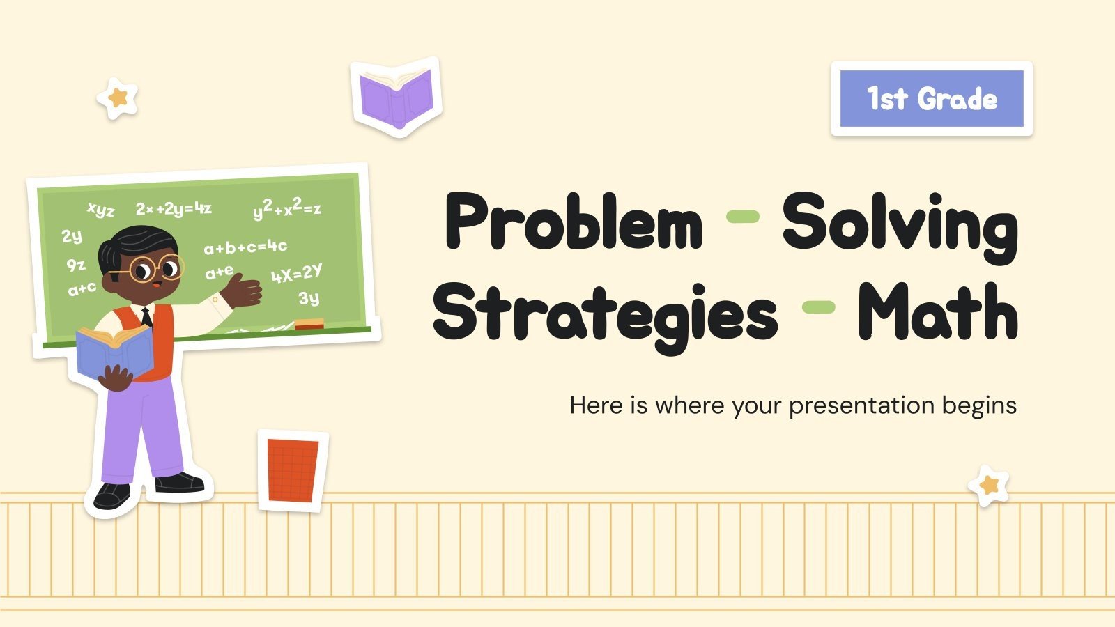 Problem-Solving Strategies - Math - 1st Grade