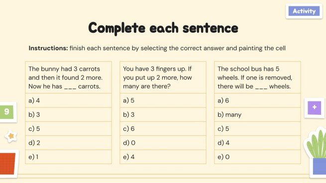 Problem-Solving Strategies - Math - 1st Grade