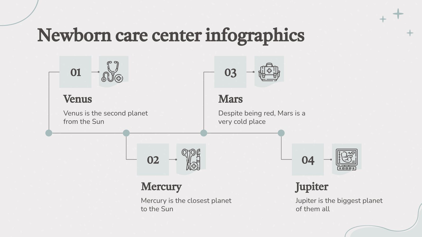 Newborn Care Center Infographics
