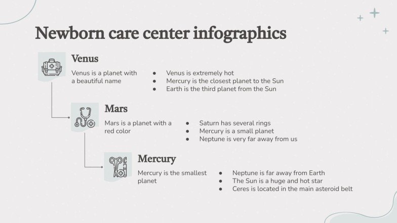 Newborn Care Center Infographics